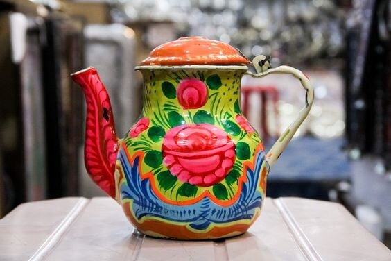 Hand Painted Teapot ,truck Art Chenak, Pakistani Chenak, Hand Painted ...