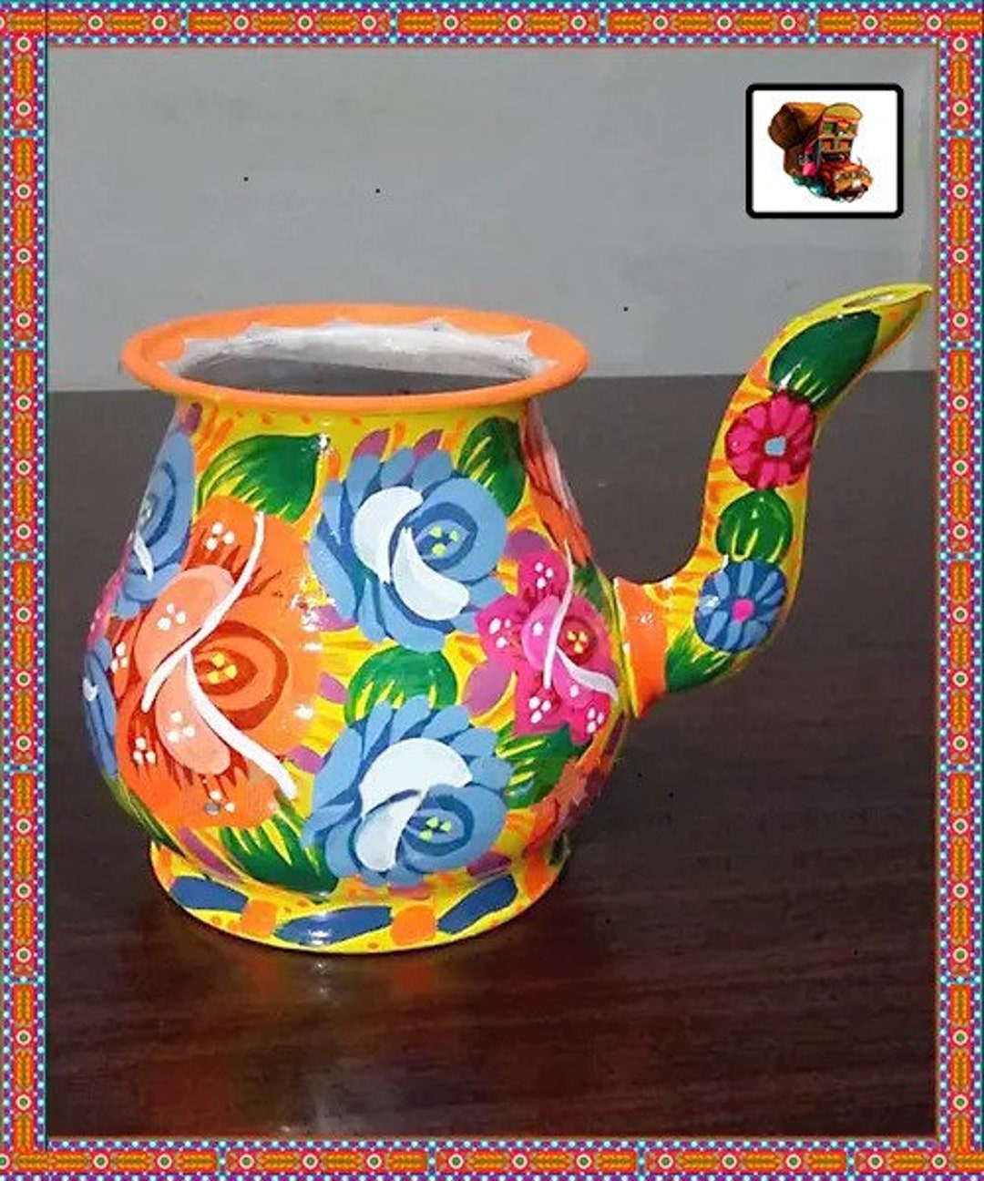 Traditional Truck Art Design Lota Stylish Lota Showpiece - Etsy