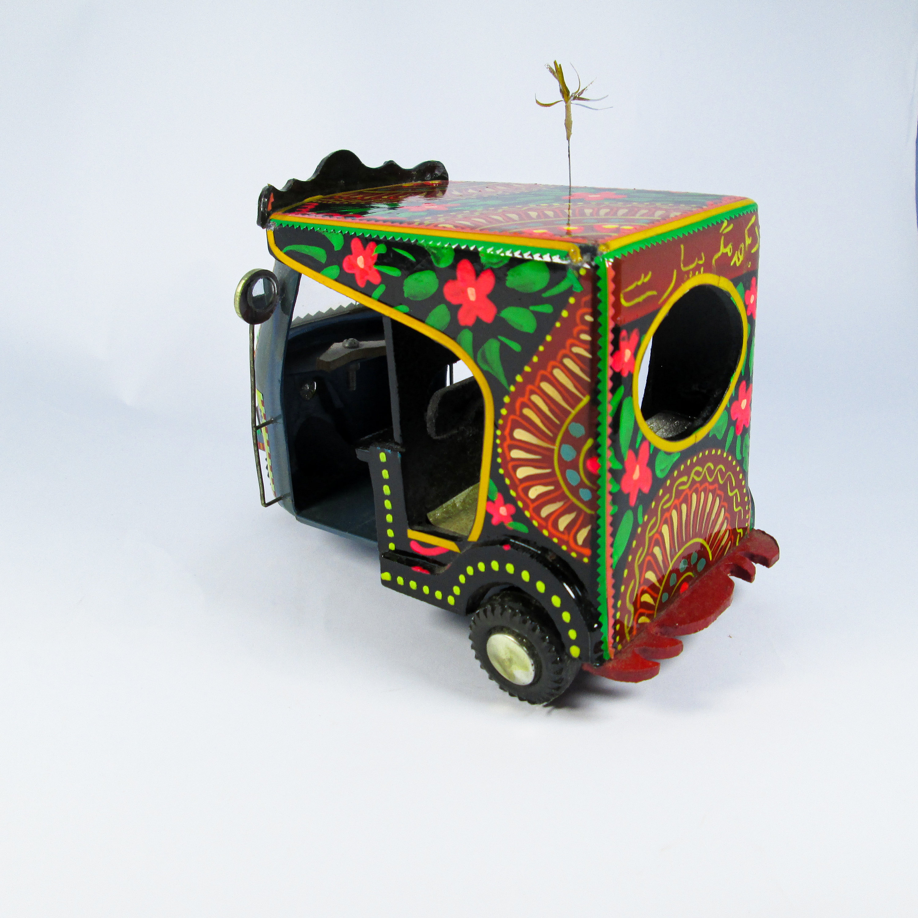 Model Set for a Miniature Rickshaw, Wooden Rickshaw, Truck Art ...