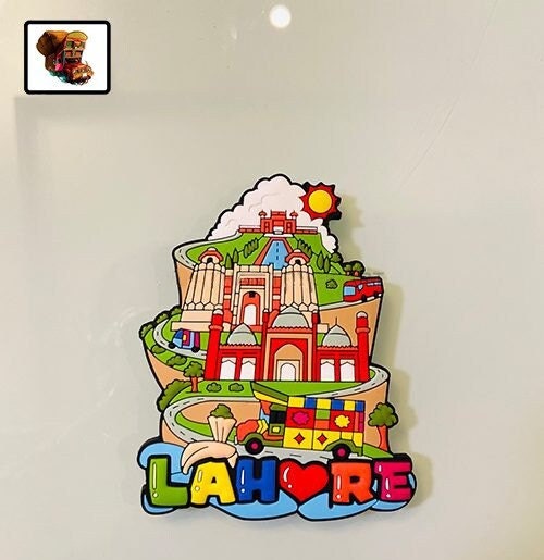 Truck Art Pakistan, Fridge Magnet, Pakistan Cities Name Silicone Magnet ...