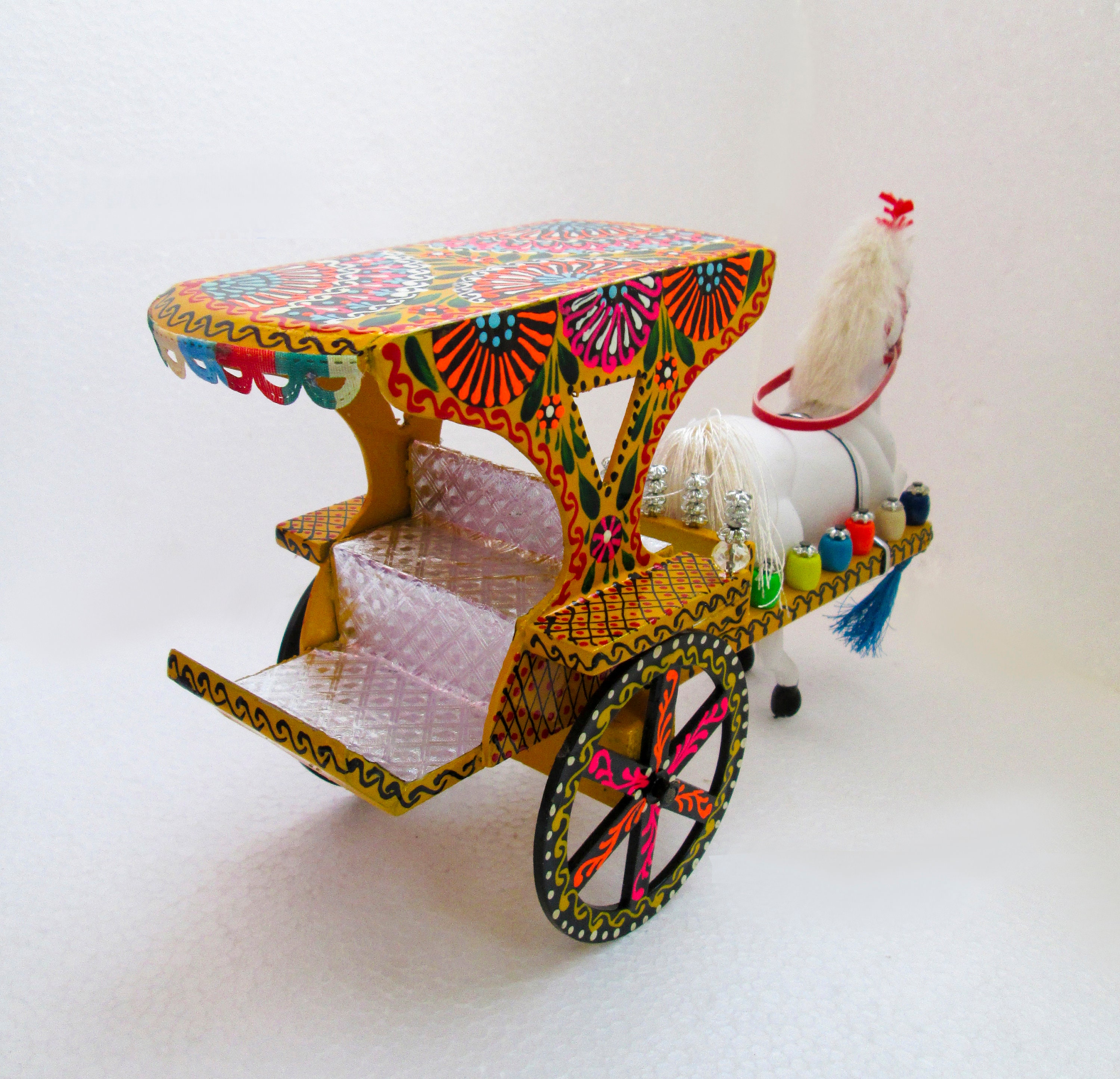 Horse Cart, Handmade Horse Cart, Truck Art Ghora Gari,vintage Animal ...