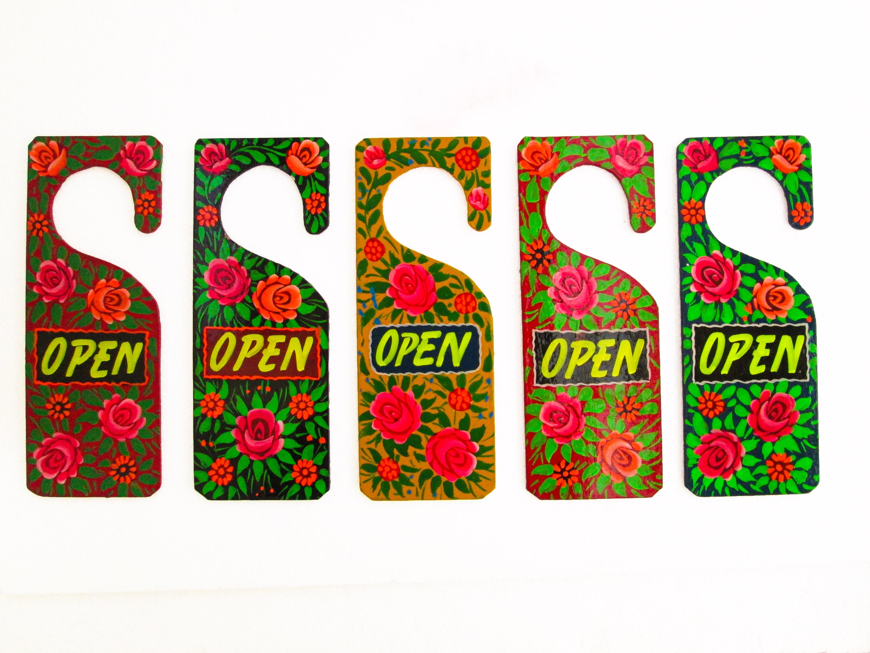 Do Not Disturb Signs Door Hanging Signs Open Close Tags Wow - Etsy