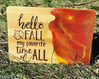 Laser Engraved Epoxy Sign - Etsy