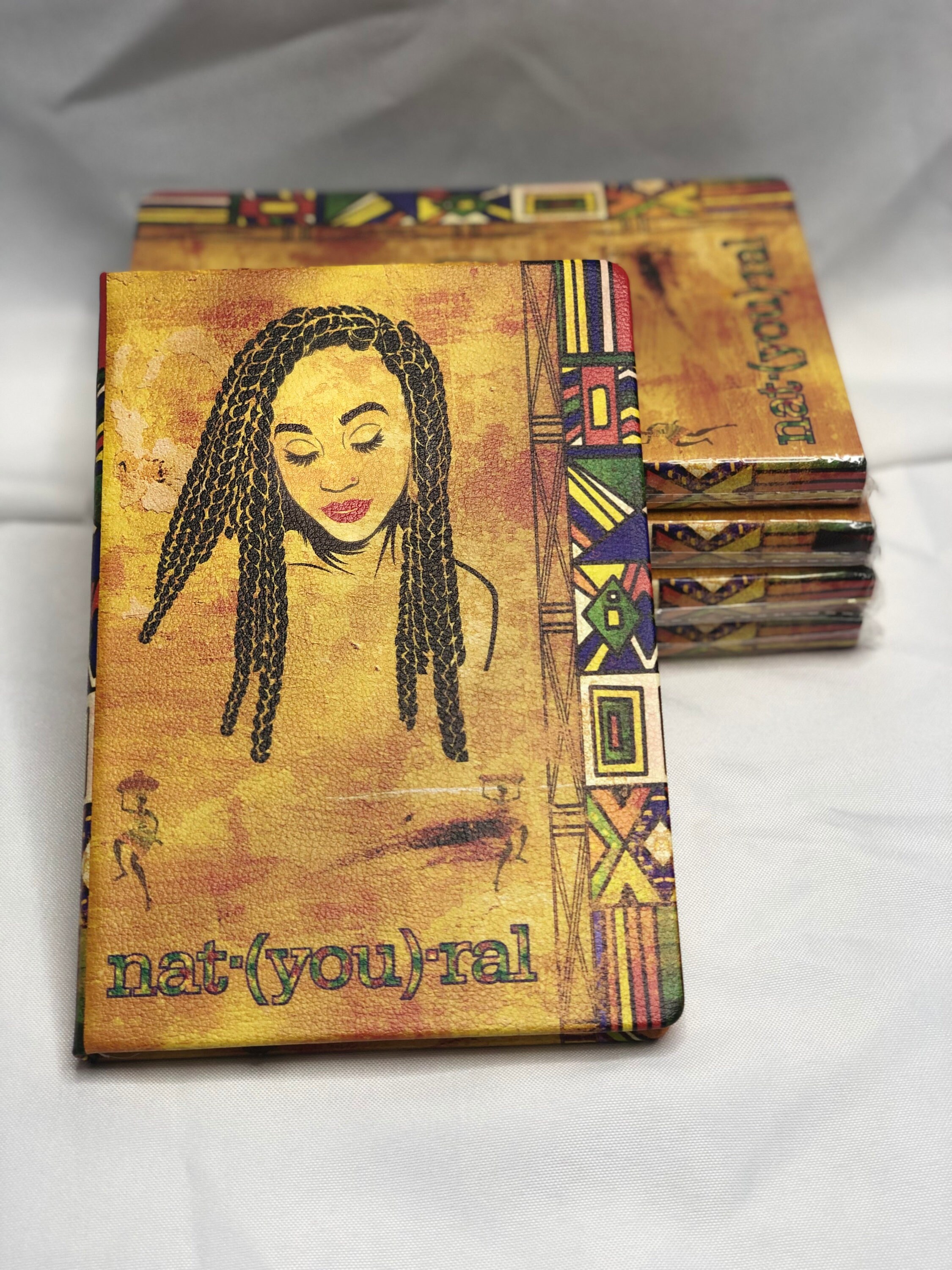 Nat•(you)•ral Black Woman Journals | Black Female Journals | African ...