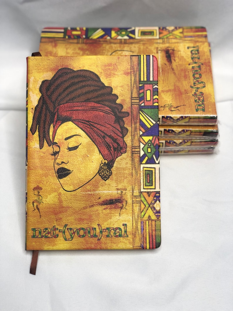 Natyoural Black Woman Journals Black Female Journals - Etsy