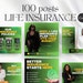 Insurance Agent Instagram Templates, Life Insurance Instagram Templates ...