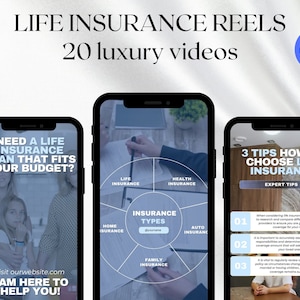 200 Insurance Agent Instagram Templates, Life Insurance Instagram Posts ...