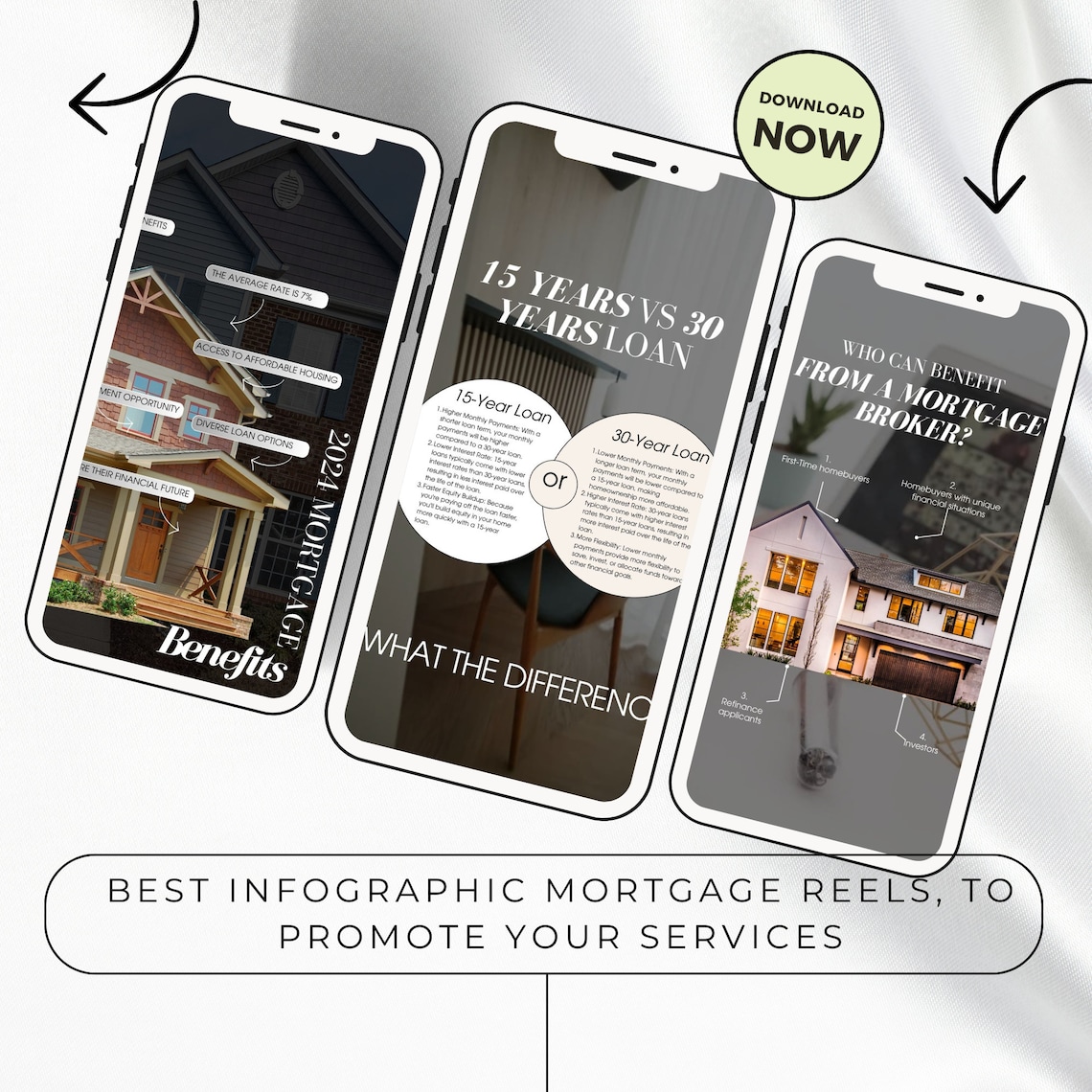 Mortgage Broker Infographic Reels Instagram, Loan Officer Video Reels ...