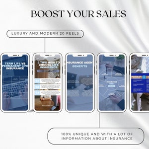 Insurance Reels, Life Insurance Video, Insurance Instagram Templates ...