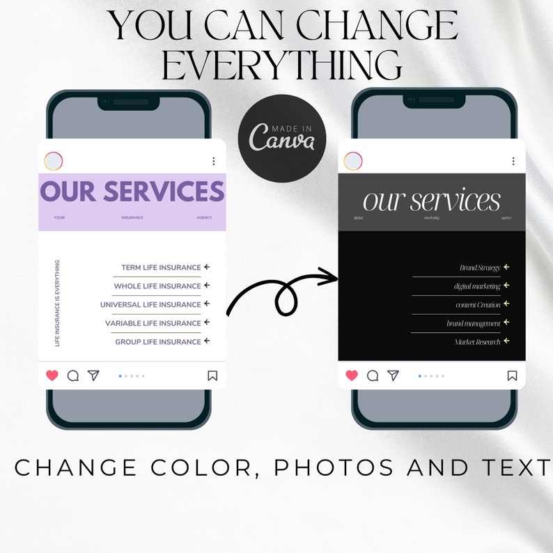 200 Insurance Agent Marketing Templates, Life Insurance Instagram ...