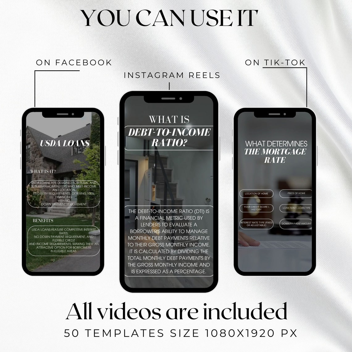 Mortgage Broker Infographic Reels Instagram, Loan Officer Video Reels ...