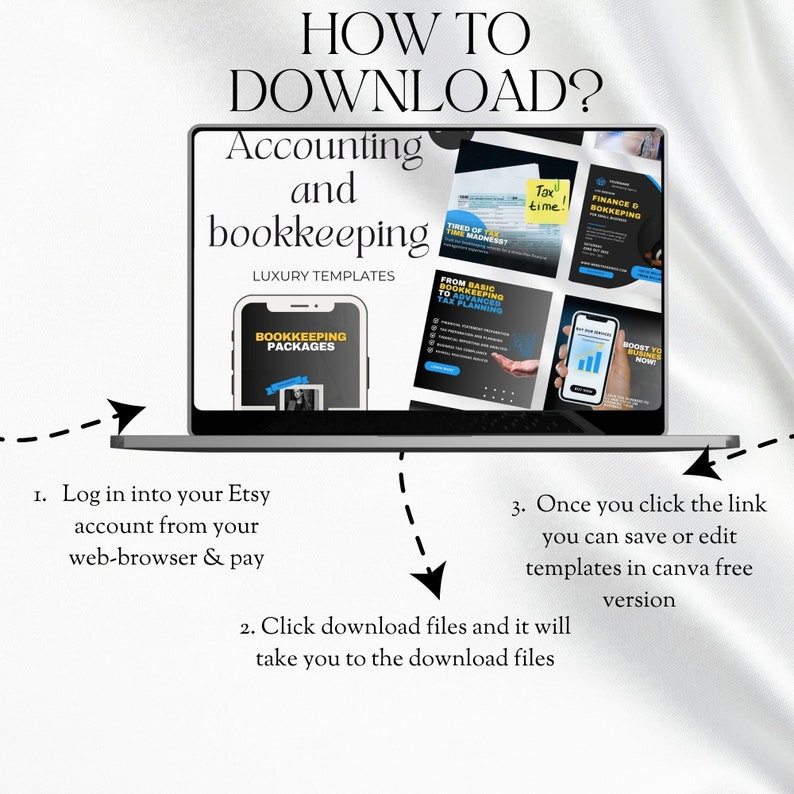 100 Accounting and Bookkeeping Instagram and Facebook Templates for ...