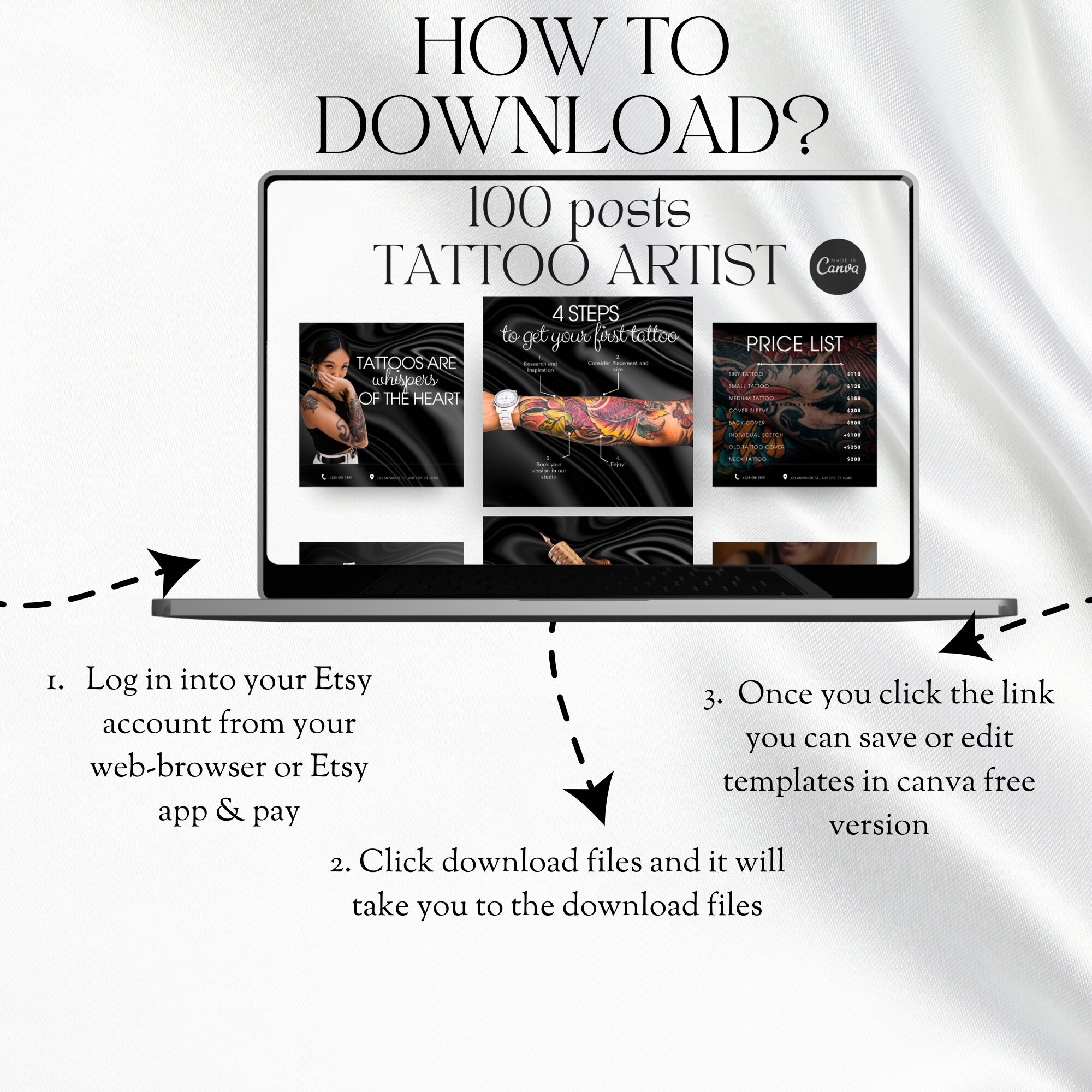 Tattoo Artist Instagram Template, Tatto Canva Template, Tattoo ... Tattoo Artist Instagram Template, Tatto Canva Template, Tattoo ...