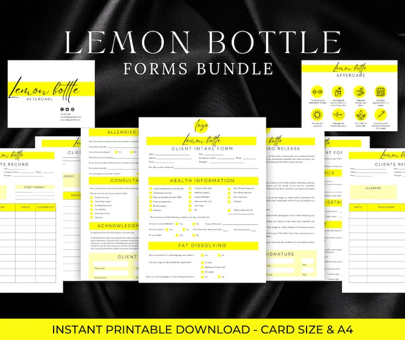 Lemon Bottle Consent Form, Lemon Bottle Fat Dissolving Injections ...