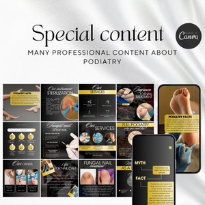 Podiatry Instagram Post, Podologist Social Media , Podiatrist Canva ...