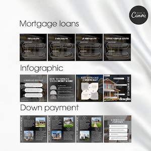 410 Mortgage Bundle Instagram Post Template, Mortgage Reels Video ...