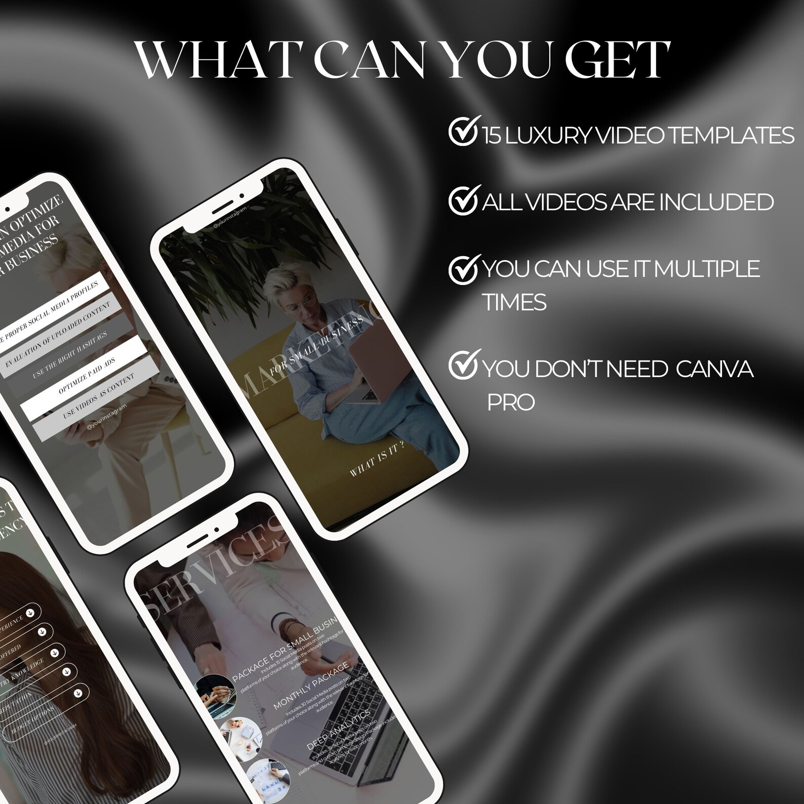 Digital Marketing Agency Reels Video Templates, Digital Marketing ...