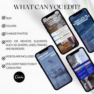 Insurance Reels, Life Insurance Video, Insurance Instagram Templates ...