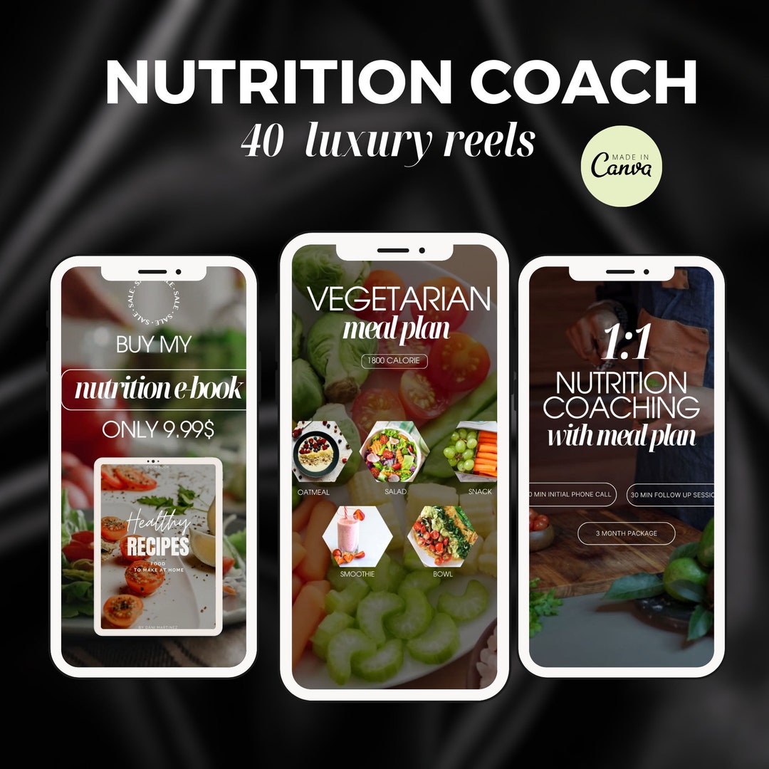 Nutrition Coach Reels Instagram Video, Health Coach Video, Health Reels ...