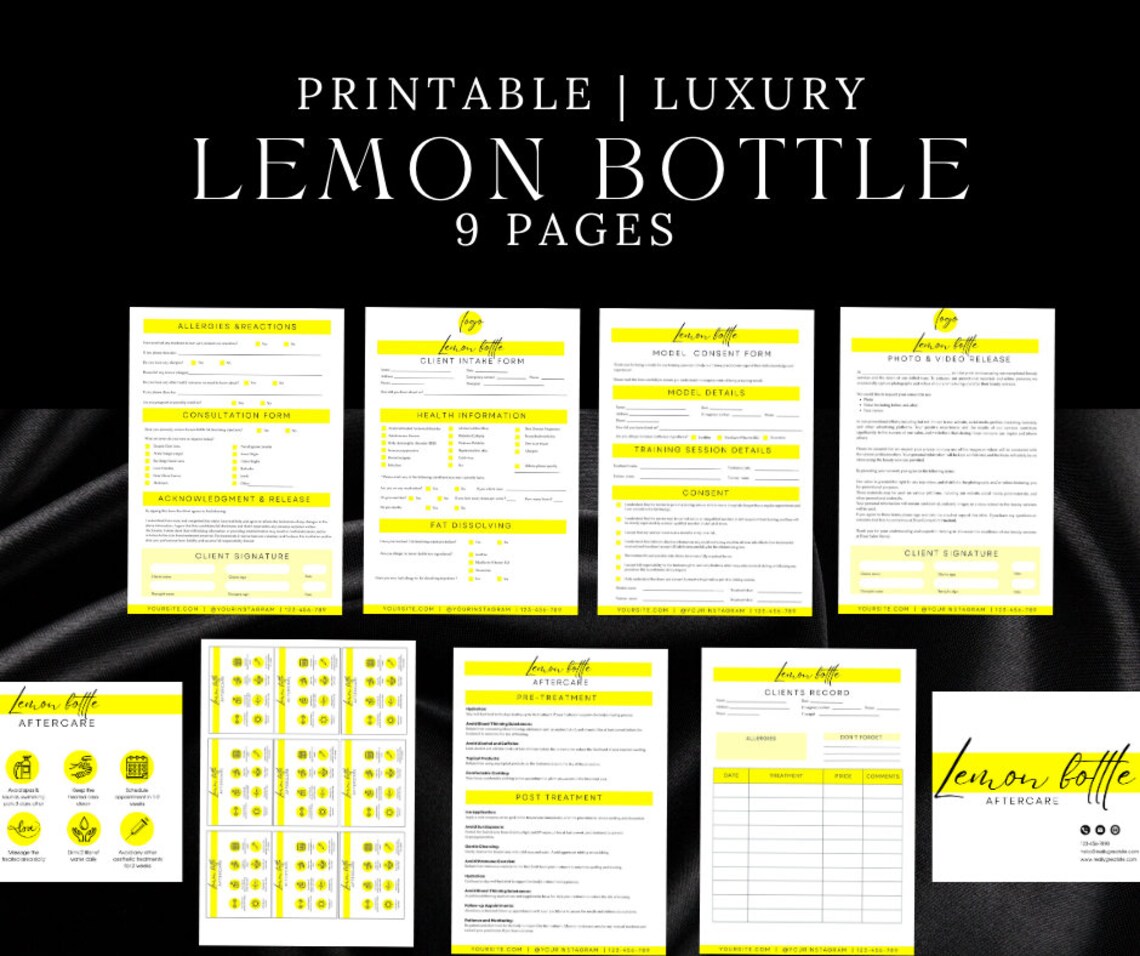 Lemon Bottle Consent Form, Lemon Bottle Fat Dissolving Injections ...