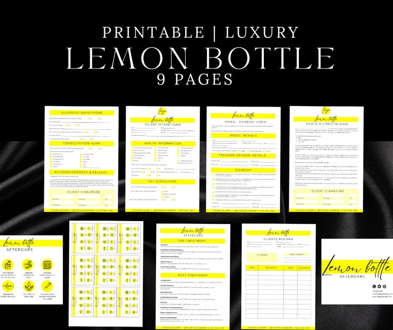 Lemon Bottle Consent Form, Lemon Bottle Fat Dissolving Injections ...