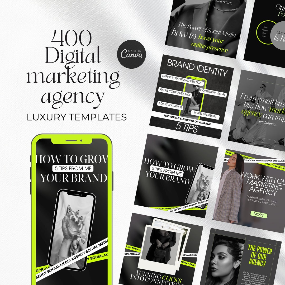 400 Digital Marketing Agency Social Media Post Canva Marketing Agency ...