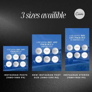 Insurance Agent Marketing Templates, Life Insurance Instagram Templates ...