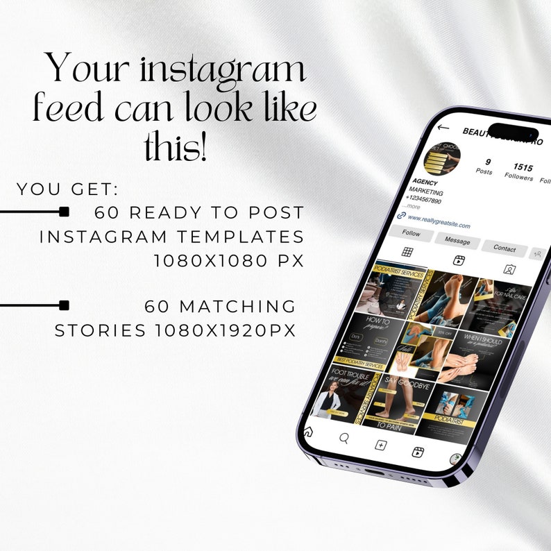 Podiatry Instagram Post, Podologist Social Media , Podiatrist Canva ...