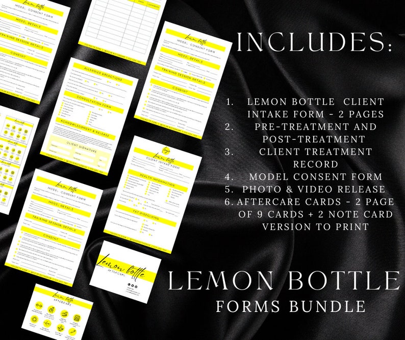 Lemon Bottle Consent Form, Lemon Bottle Fat Dissolving Injections ...