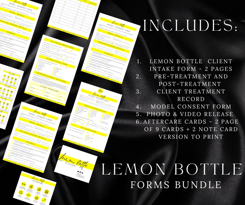Lemon Bottle Consent Form, Lemon Bottle Fat Dissolving Injections ...
