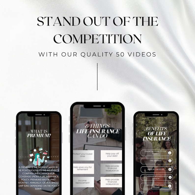 50 Insurance Reels Infographic, Life Insurance Video Instagram ...