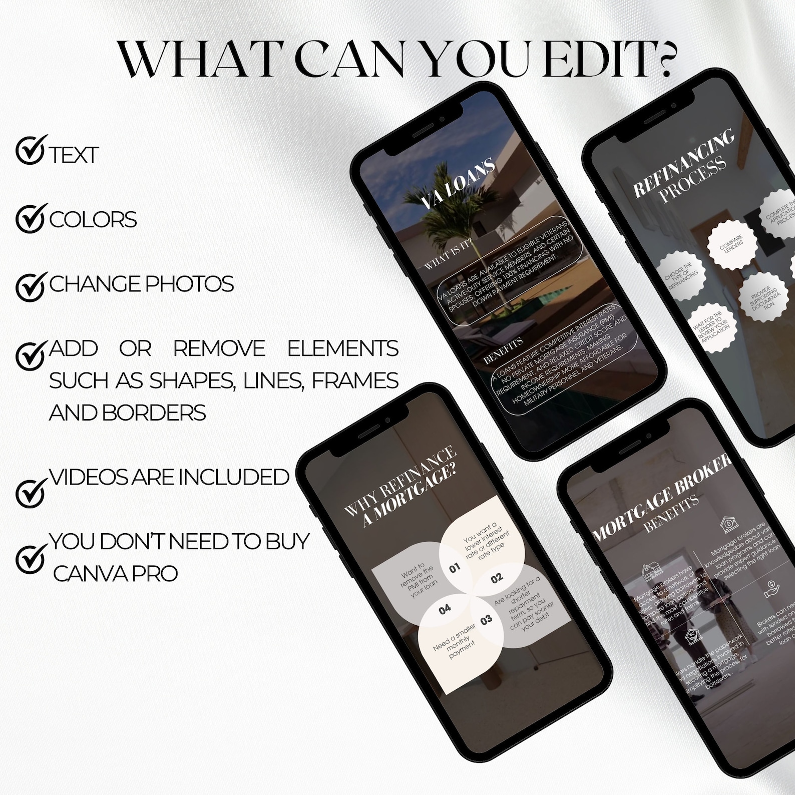 Mortgage Broker Infographic Reels Instagram, Loan Officer Video Reels ...