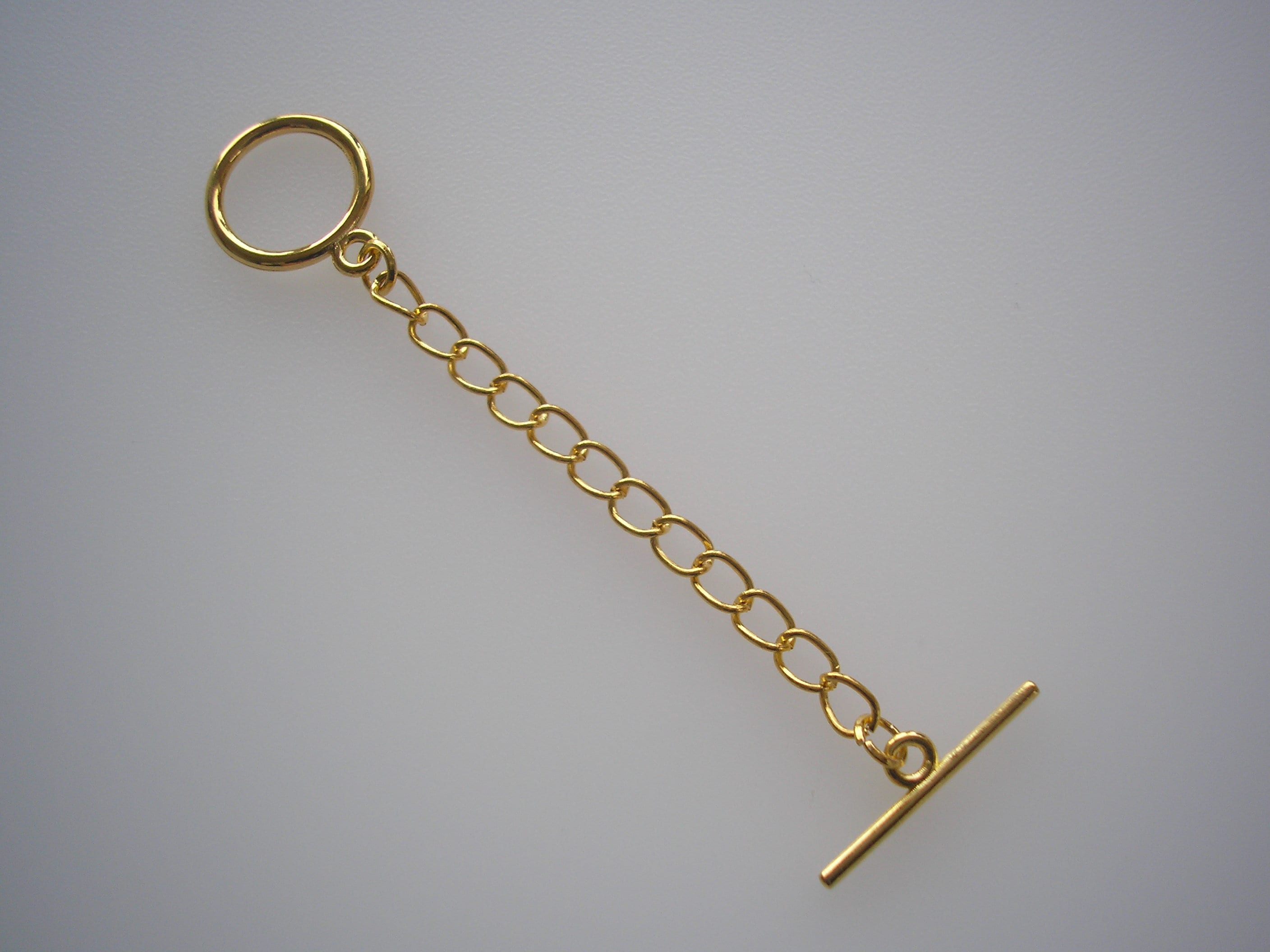 T Bar Toggle Extension Chain To Extend A Necklace Bracelet Or Anklet Jewelry Extender In Silver