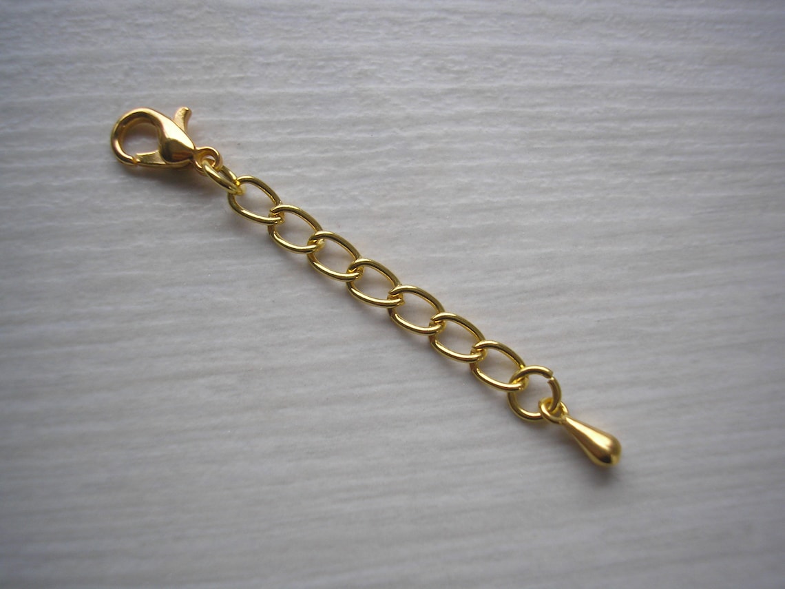 Simple Extension Chain to Extend a Necklace Bracelet or Anklet, Jewelry ...