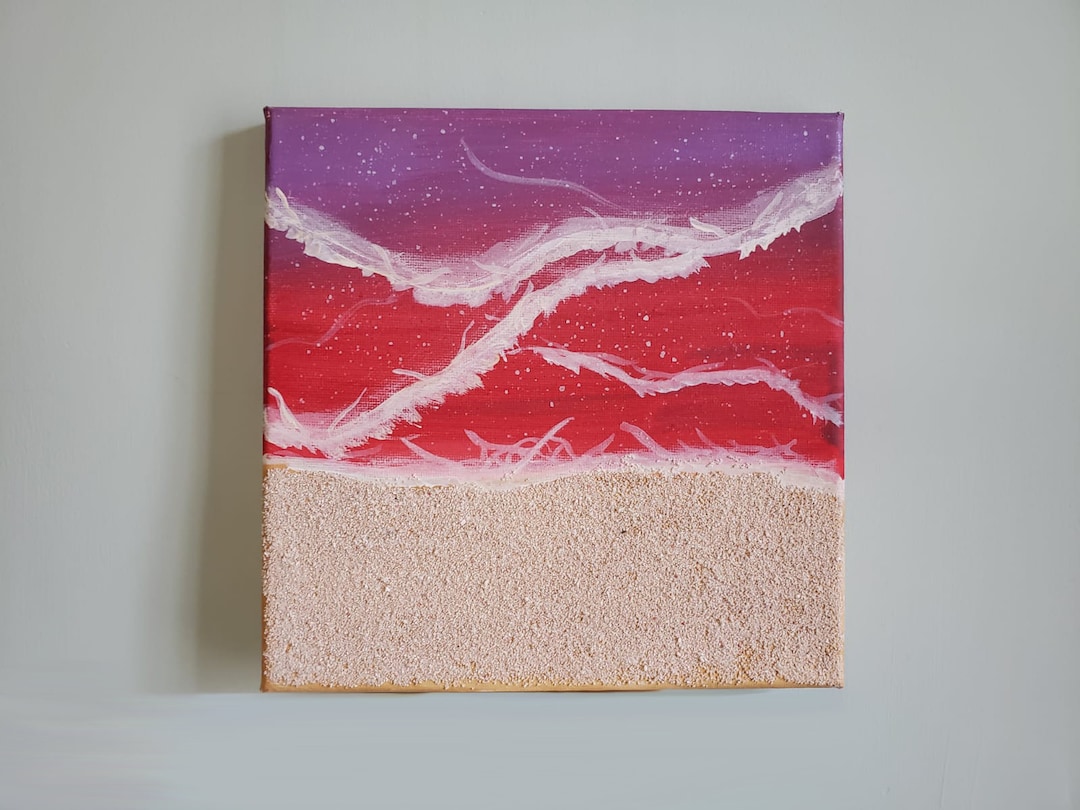 Original Painting - 'the Red Sea' - Etsy