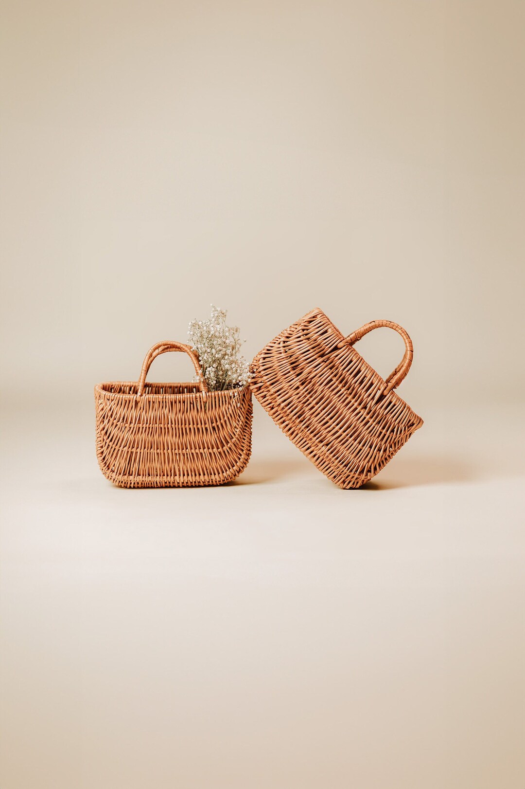 Wicker Bag for Kids, Handmade Unique and Shopping Bag, Wicker Basket ...
