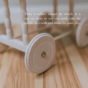 Wicker Goods for Baby, Natural Wicker & Beech Wood Doll's Pram! Eco ...