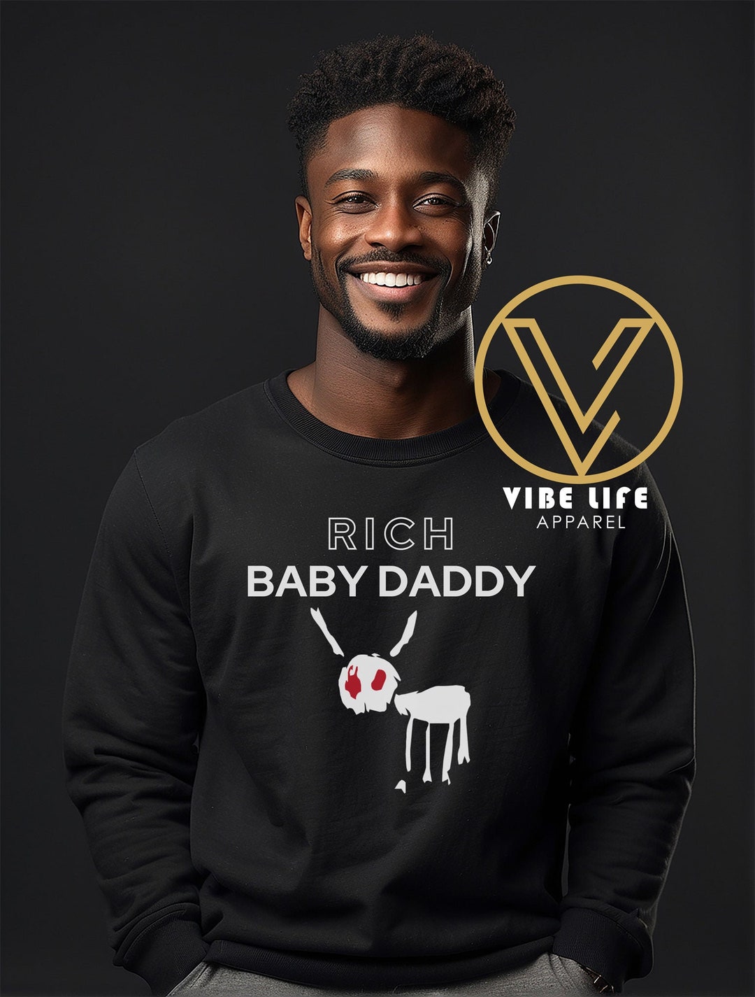 RICH BABY DADDY Drake for All the Dogs Unisex Heavy Blend Hoodie ...