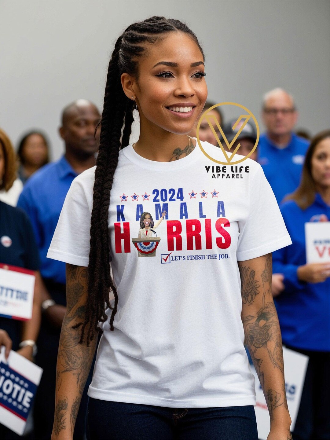 Kamala Harris - Let's Finish the Job - 2024 Kamala Election Debate ...