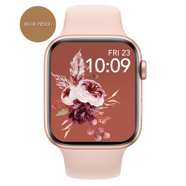 Floral Watch - Etsy