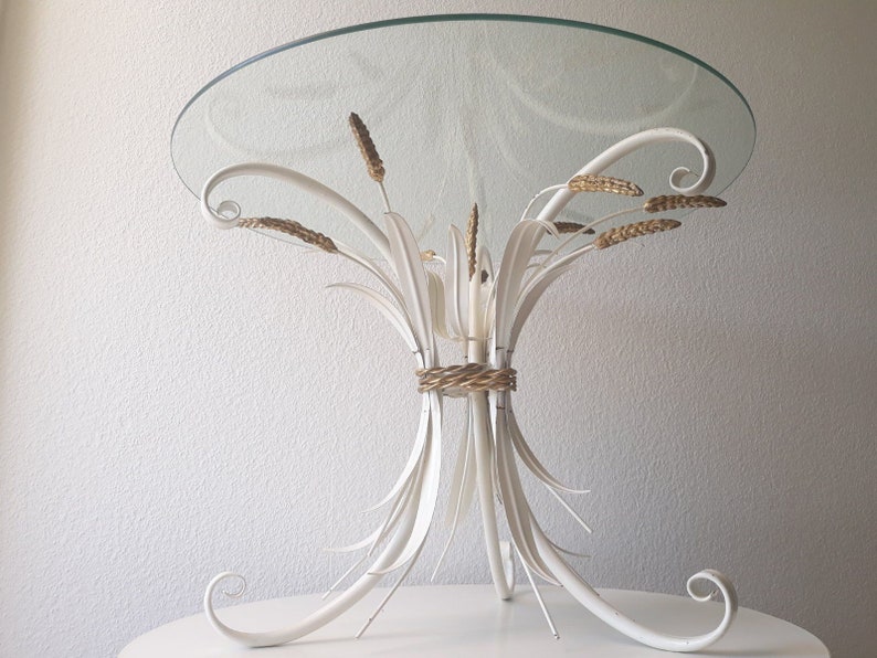 50s Living Room Table, Coffee Table, Hans Kögl Table, Glass Top, 60s - Etsy
