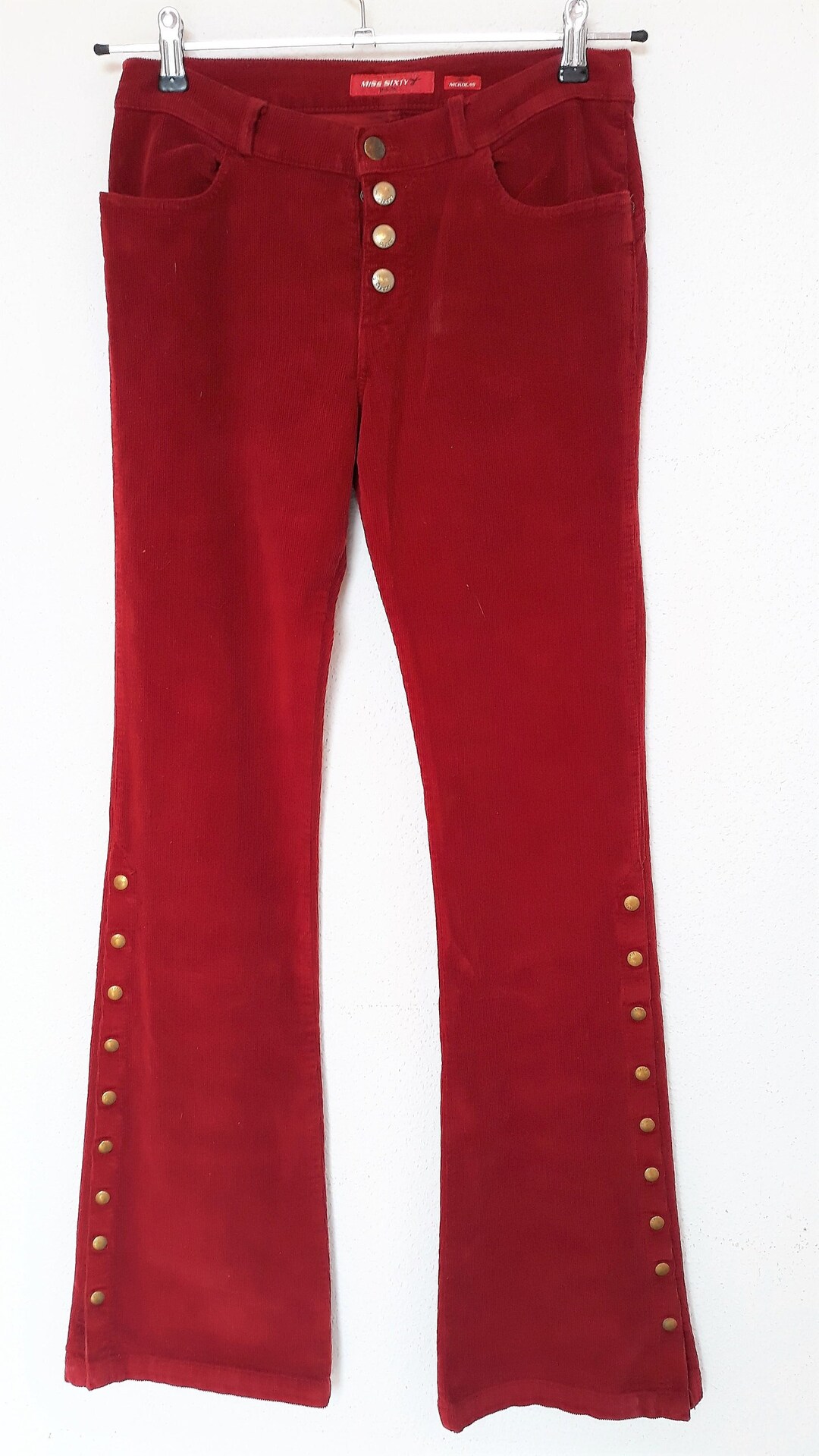 1990s-2000s Vintage "miss Sixty" Corduroy Jeans "new" With Tags, Size ...