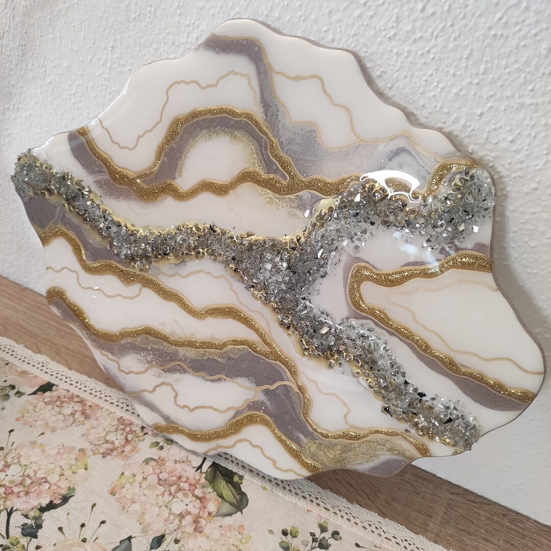 Geode Resin Painting 3D Geode Wall Art Birthday Gift Apartment Decor ...