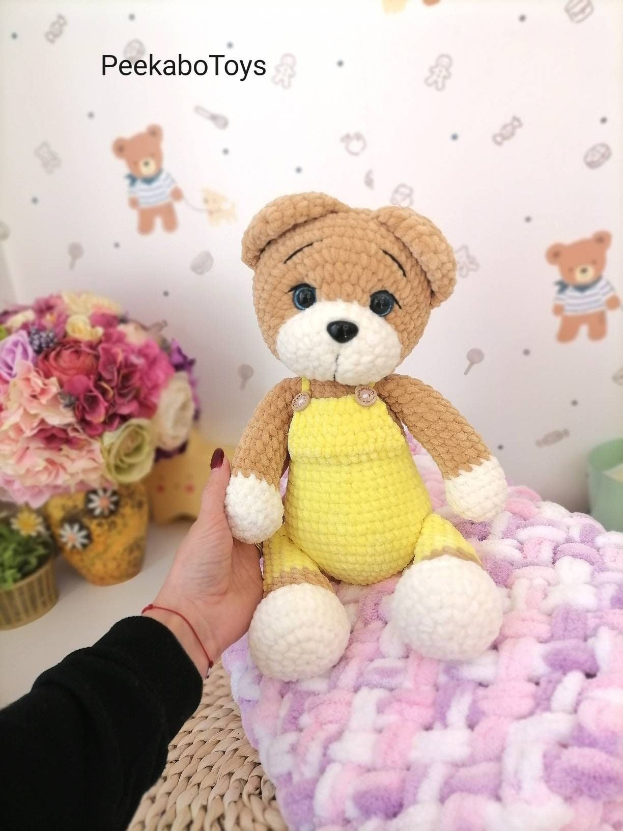 Crochet Bear Pattern Crochet Pattern Stuffed Toy Pattern - Etsy