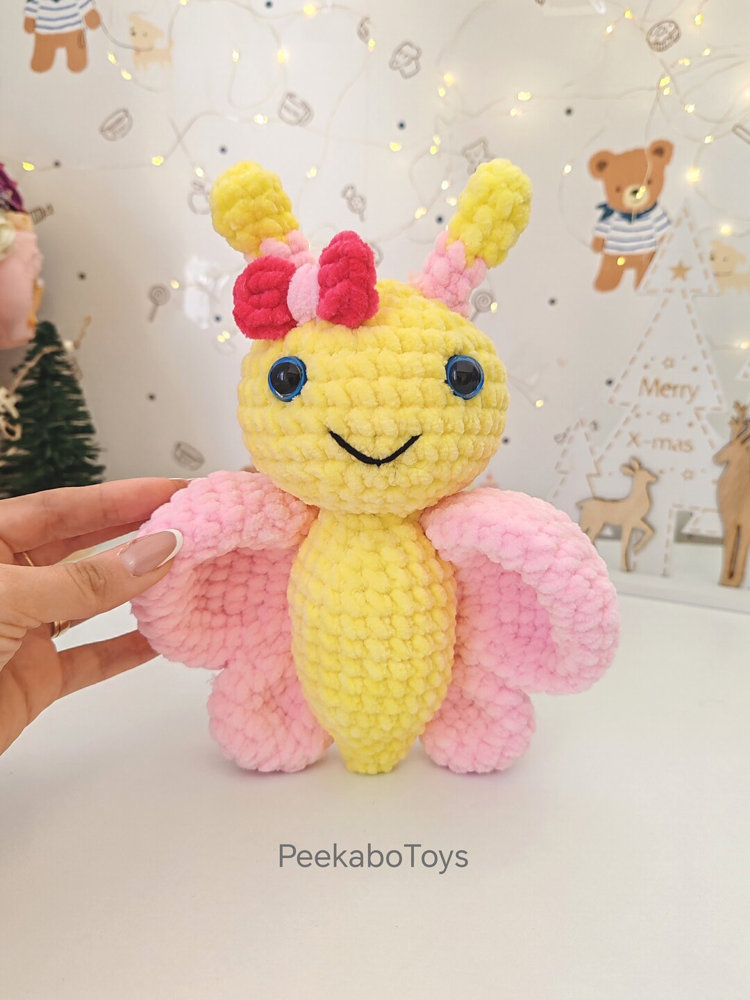 Crochet Butterfly, Crochet Pattern, Butterfly Pattern, Crochet Toys ...