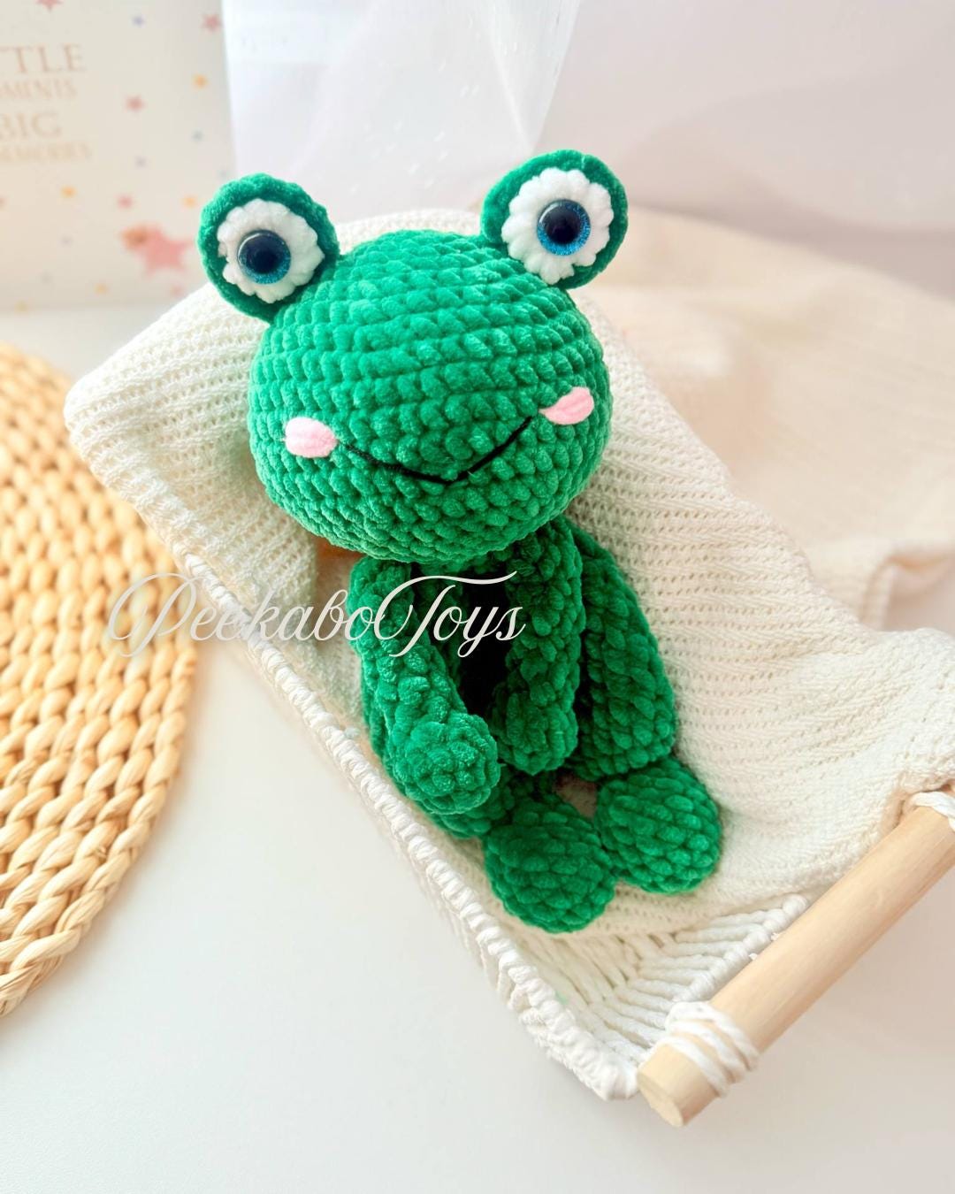 Frog Snuggler Crochet Pattern , Amigurumi Frog Snuggler , Pattern for ...