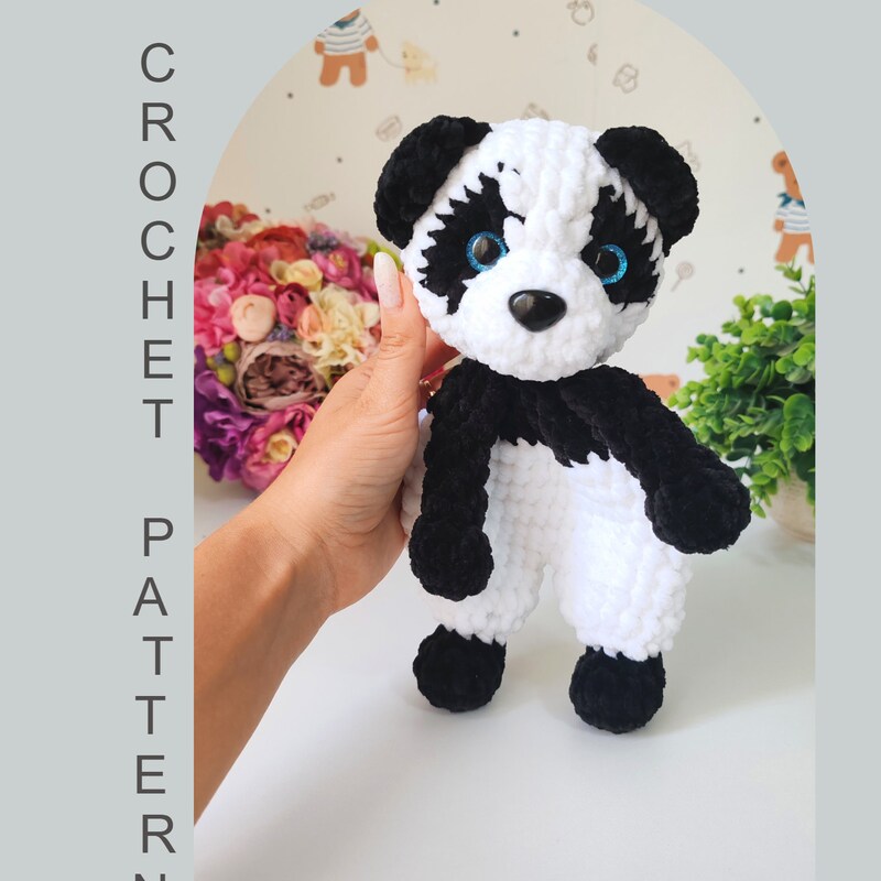 Panda Bear Pattern - Etsy