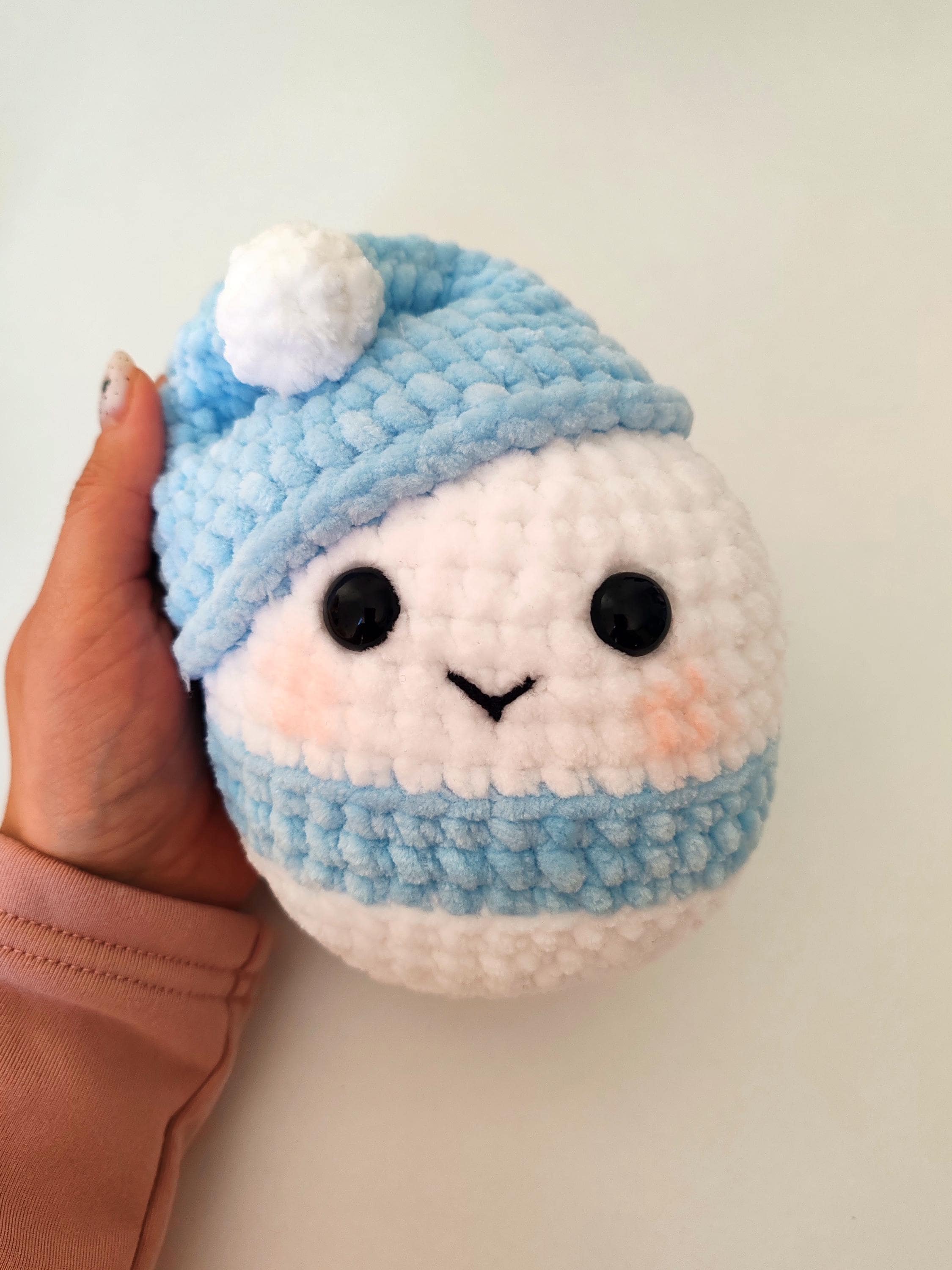 Snowball Crochet Pattern , Christmas Amigurumi , Snowball Pattern ...