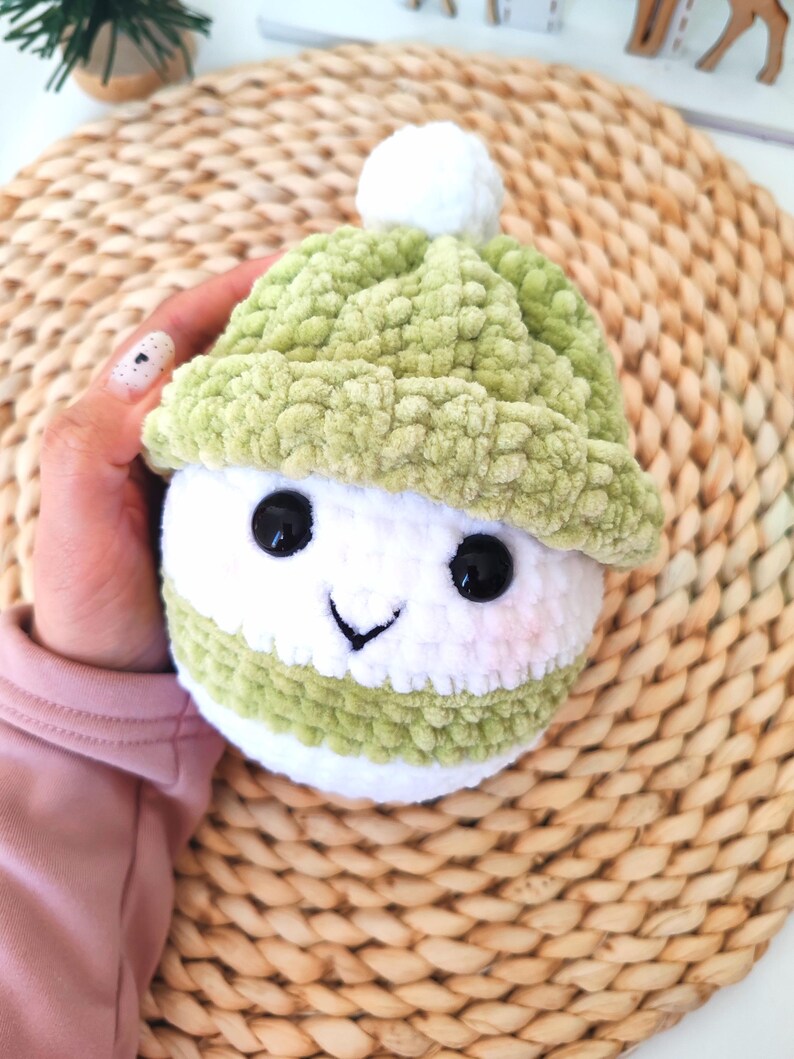 Snowball Crochet Pattern , Christmas Amigurumi , Snowball Pattern ...