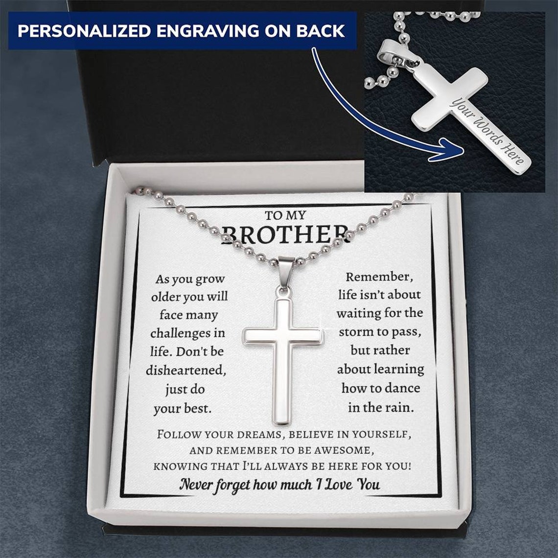 Brother Gift From Sister Brother Christmas Gift Brother Gifts Brother ...